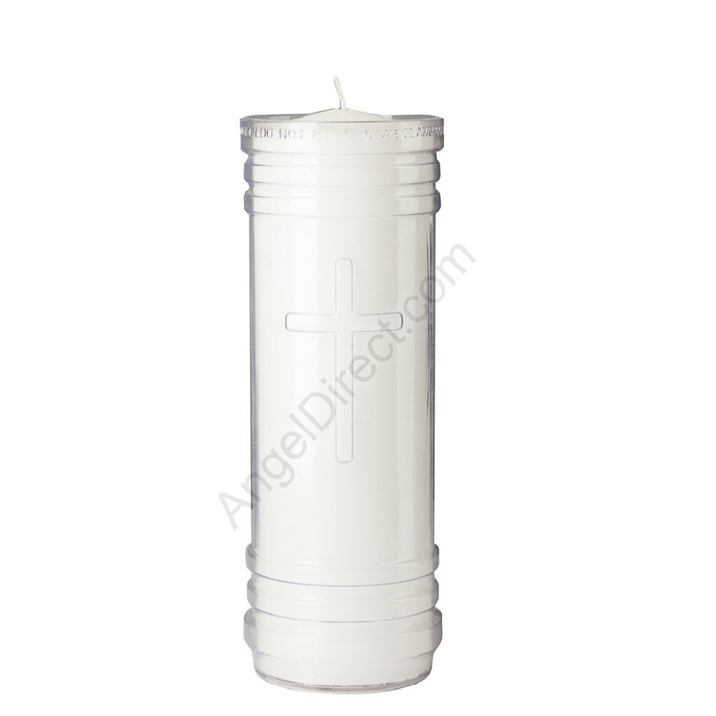 Dadant Candle Plastic, 7 Day Paraffin Sanctuary Candle - Case of 24 Ca ...