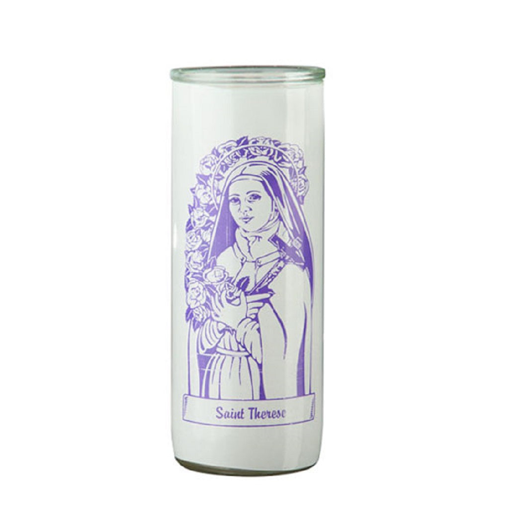 Dadant Candle Saint Thérèse of Lisieux Glass Globe - Case of 12 Globes ...