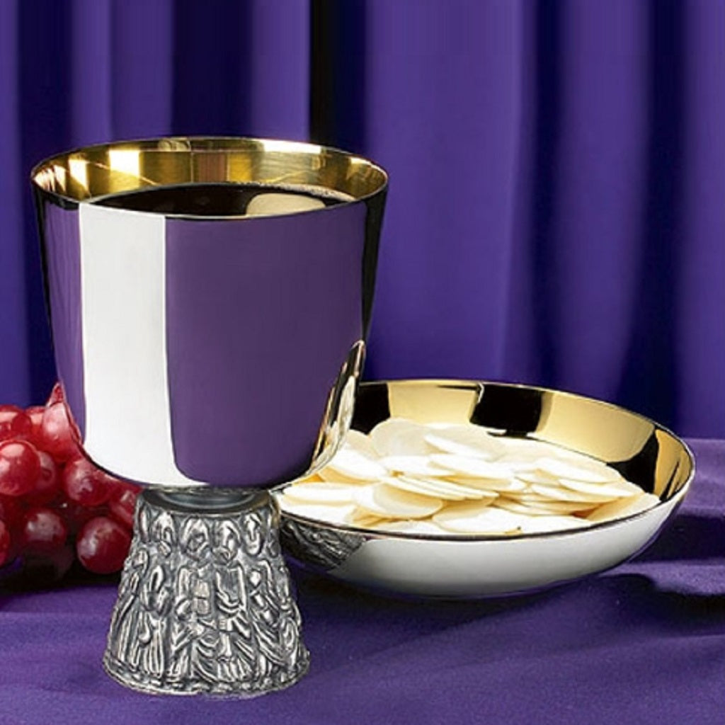 Sudbury Brass The Last Supper Chalice and Bowl Paten Set – Angel Direct Inc