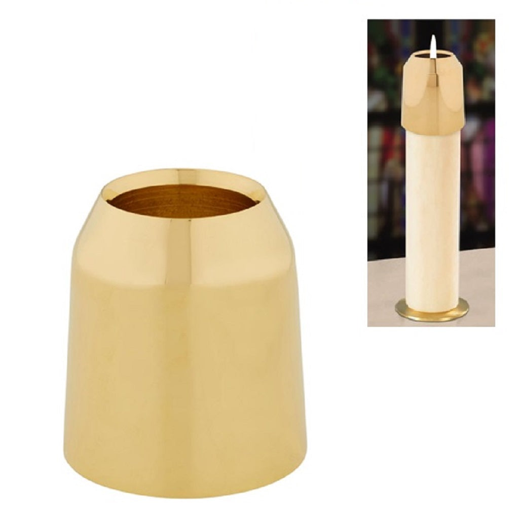 Will & Baumer Brass Candle Follower – Angel Direct Inc